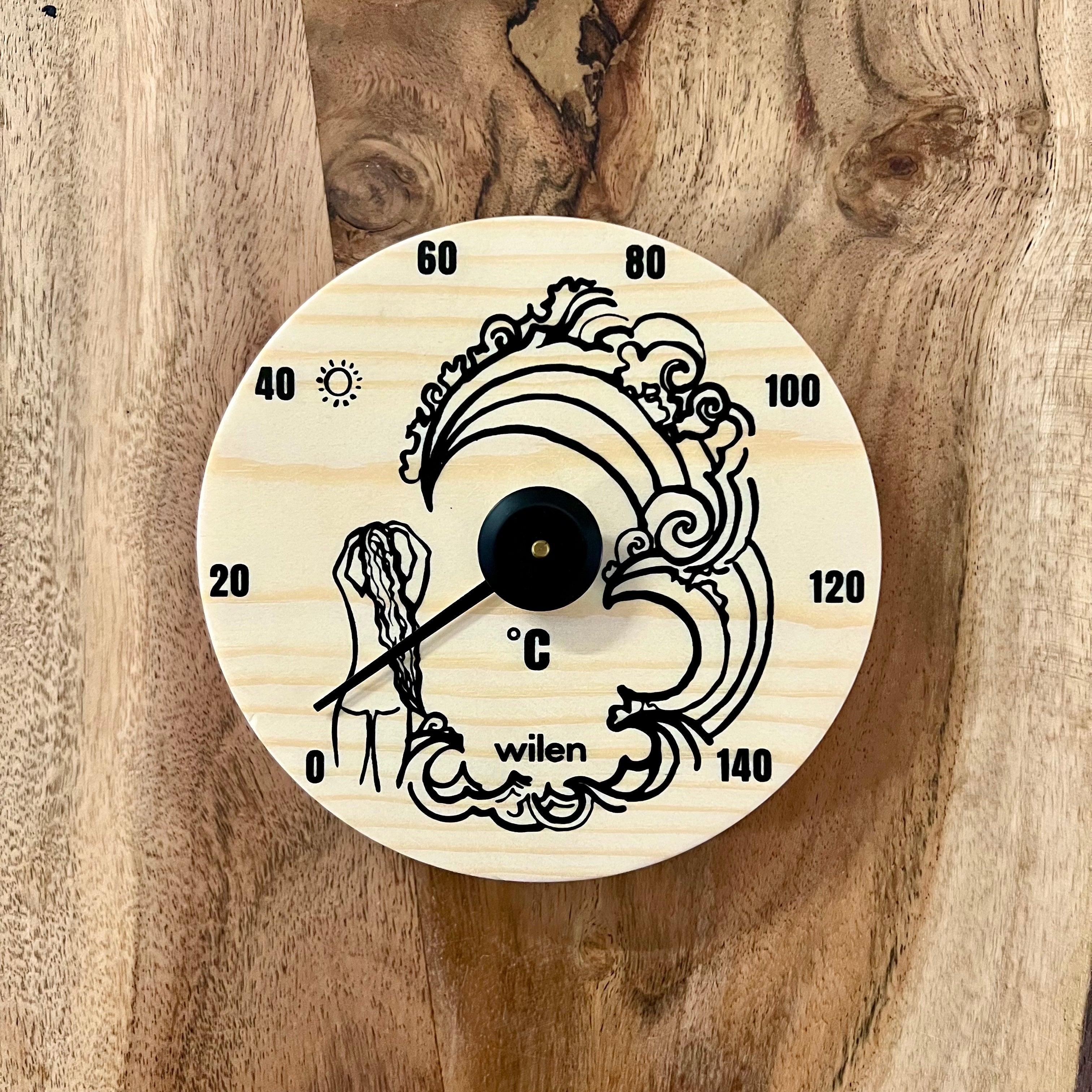 Lake Life Pine Sauna Thermometer – Finn Origins